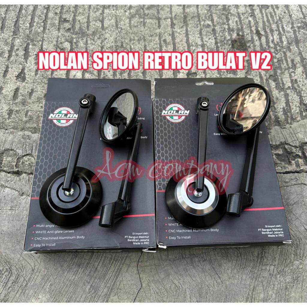 Jual Spion Retro Classic Model Rizoma Black Fazzio Scoopy Fino Adv ...