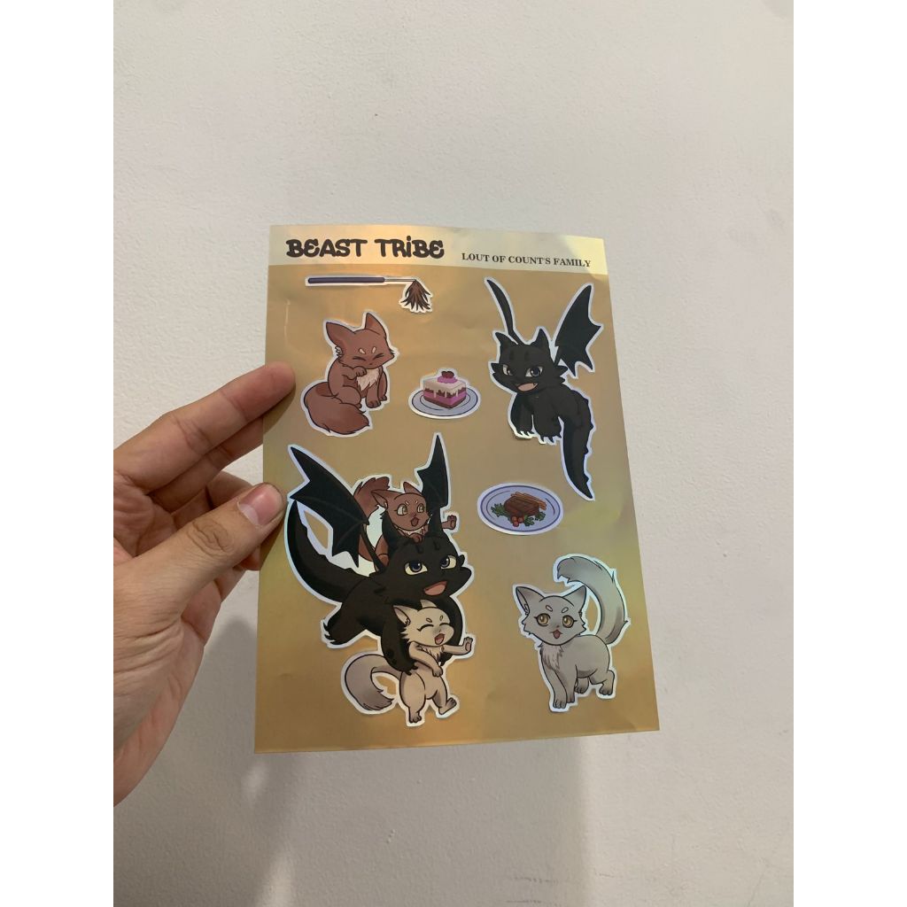 Jual Sticker Sheet A5 A6 A7 CUSTOM PALING MURAH DIJAMIN SUDAH TERMASUK ...