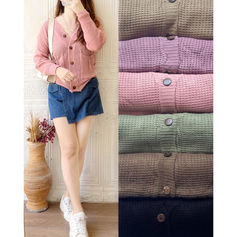Jual Sweater Rajut Polos | Shopee Indonesia