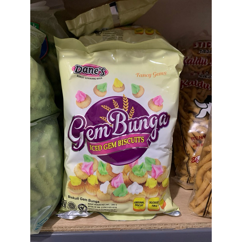 Jual Biskuit Sepanjang Masa Biskuit Gem Bunga | Shopee Indonesia