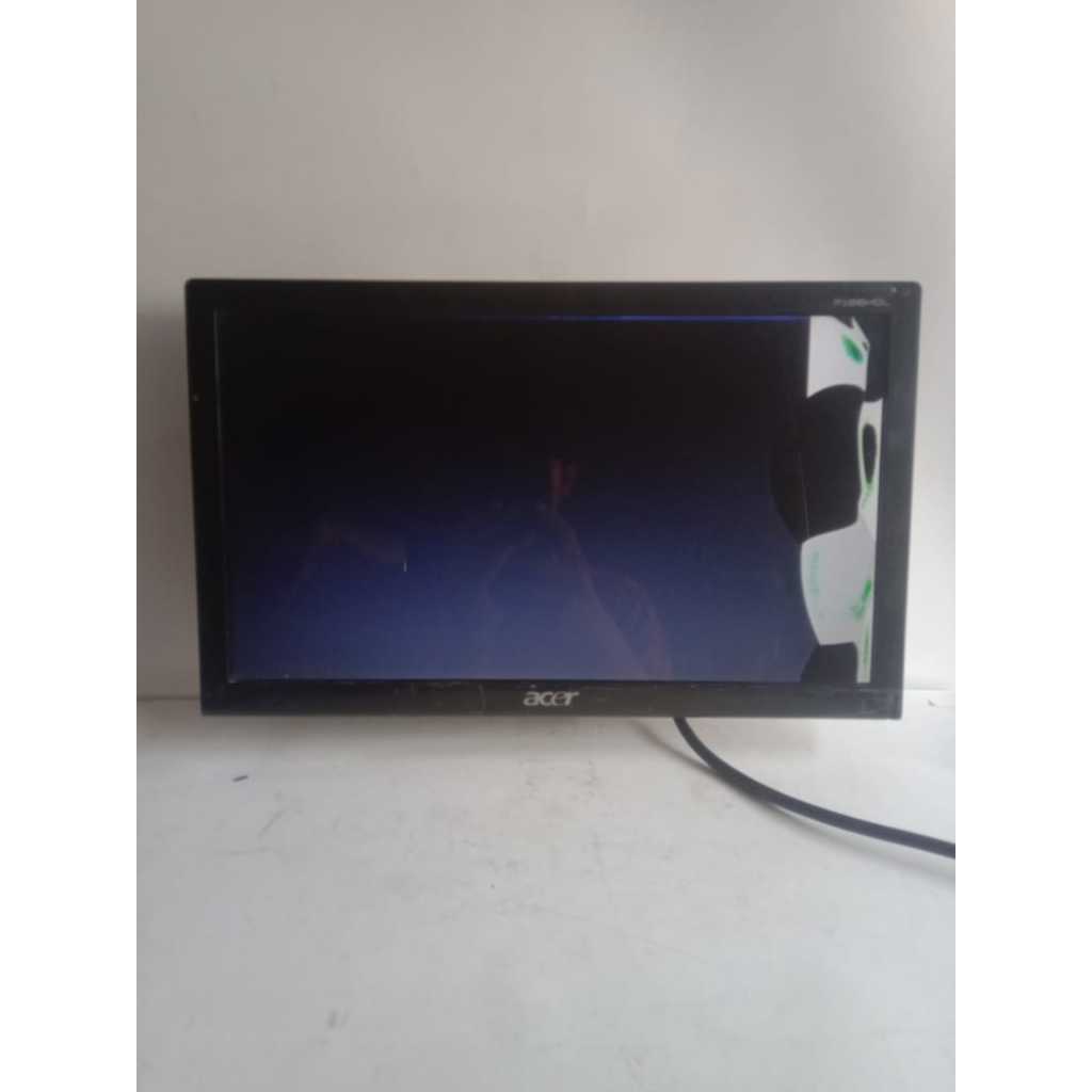 Jual lcd monitor acer p166hql kondis minus layar pecah tanpa kaki ...
