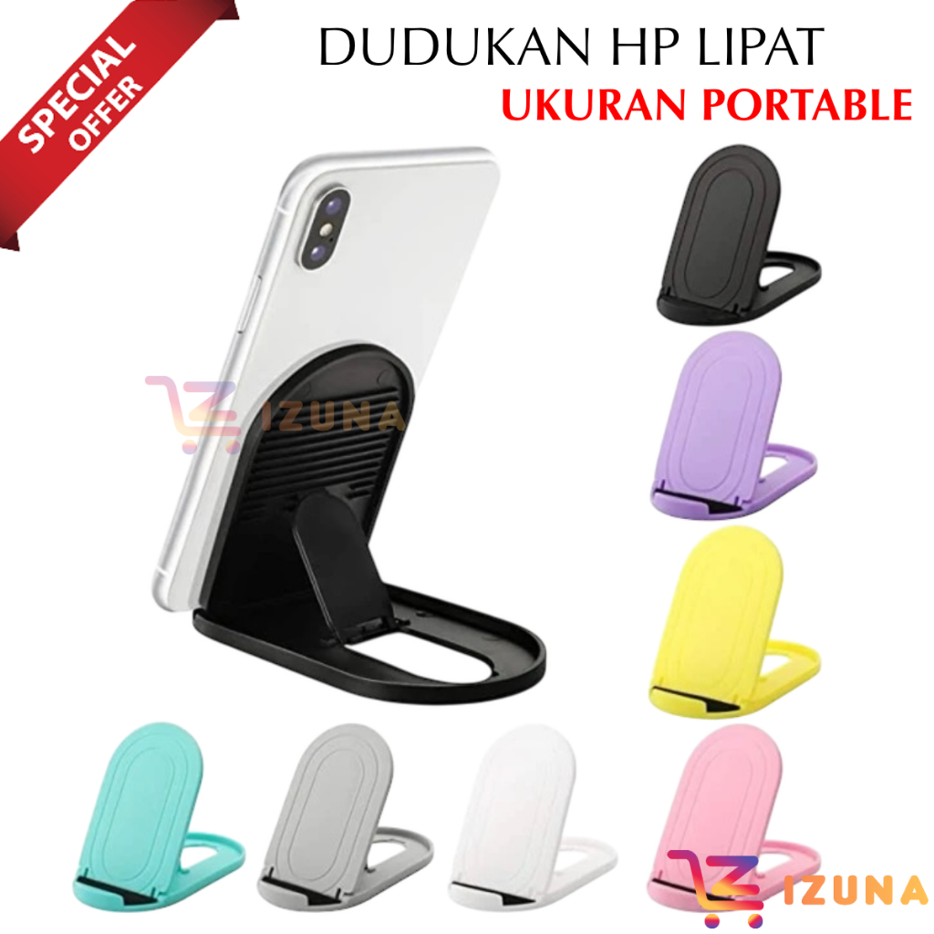 Jual IZ - A11 DUDUKAN HP LIPAT / DUDUKAN HP OVAL / STAND HANDPHONE ...