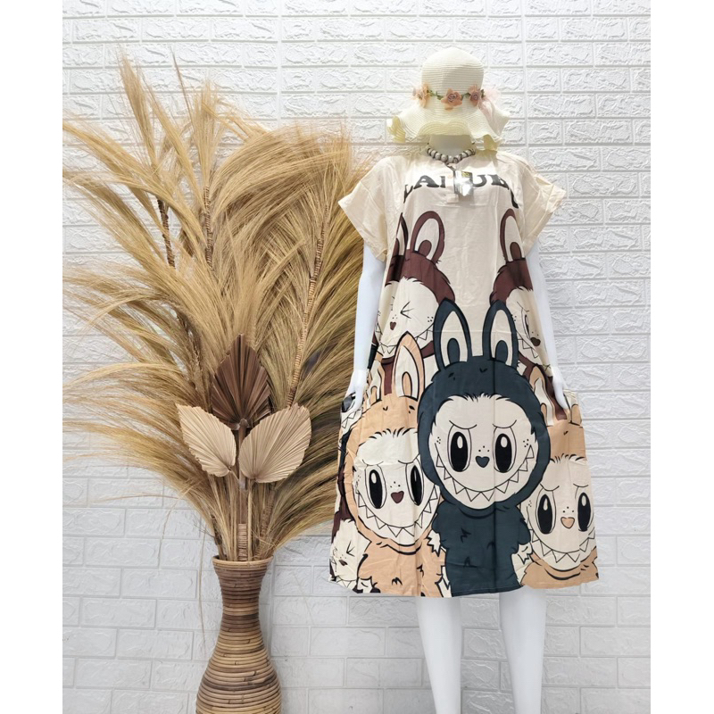 Jual Daster Labubu Premium Payung Viscose Busui Brand / Sofia / animasi ...