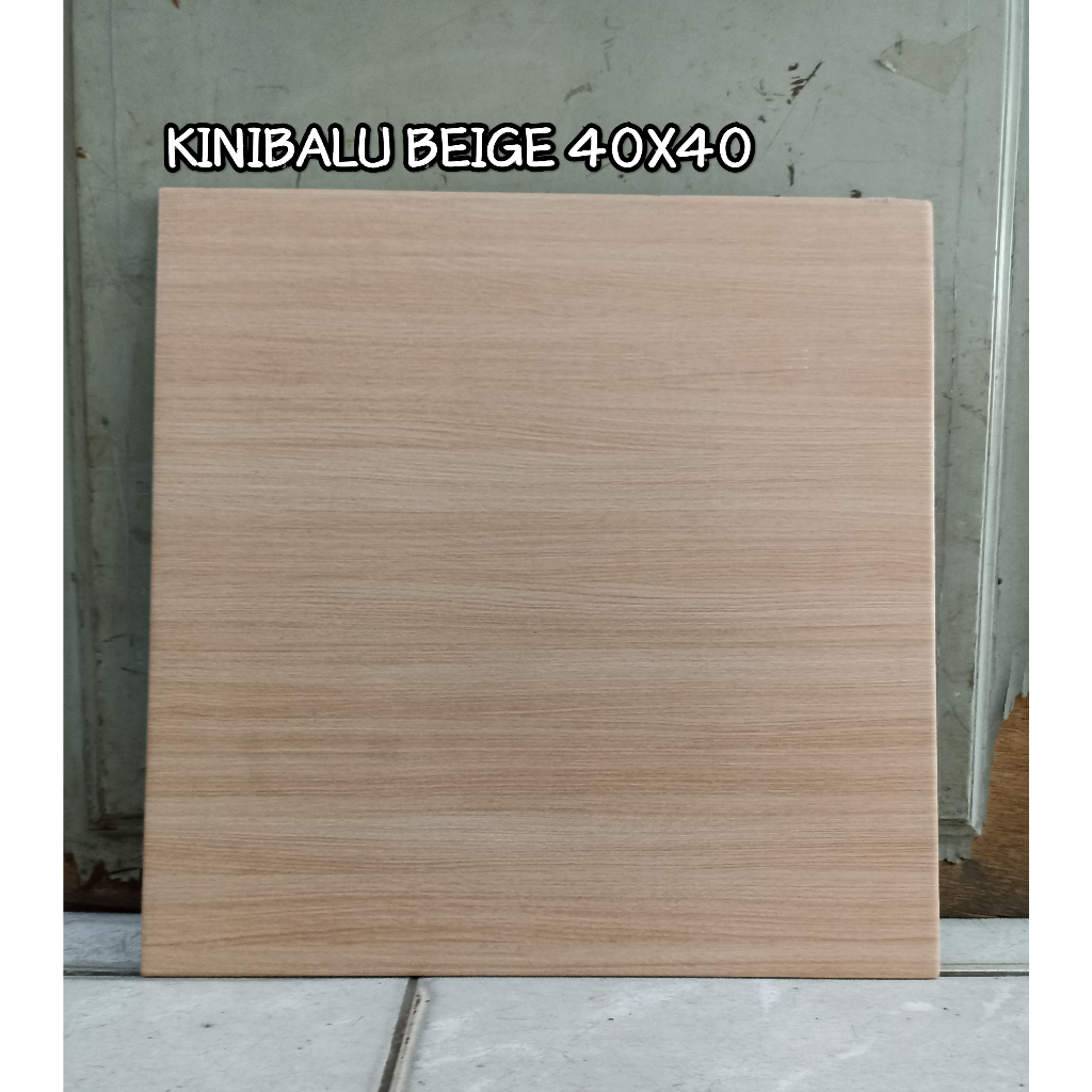 Jual Keramik Mulia 40x40 Kinibalu Beige - Kesat Medan | Shopee Indonesia