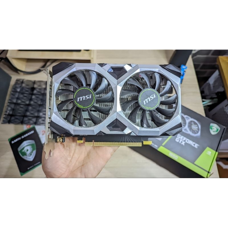 Jual MSI GeForce GTX 1650 VENTUS XS OCV1 4GB GDDR6 Expired Januari 2026 LikeNew Istimewa Joss ...