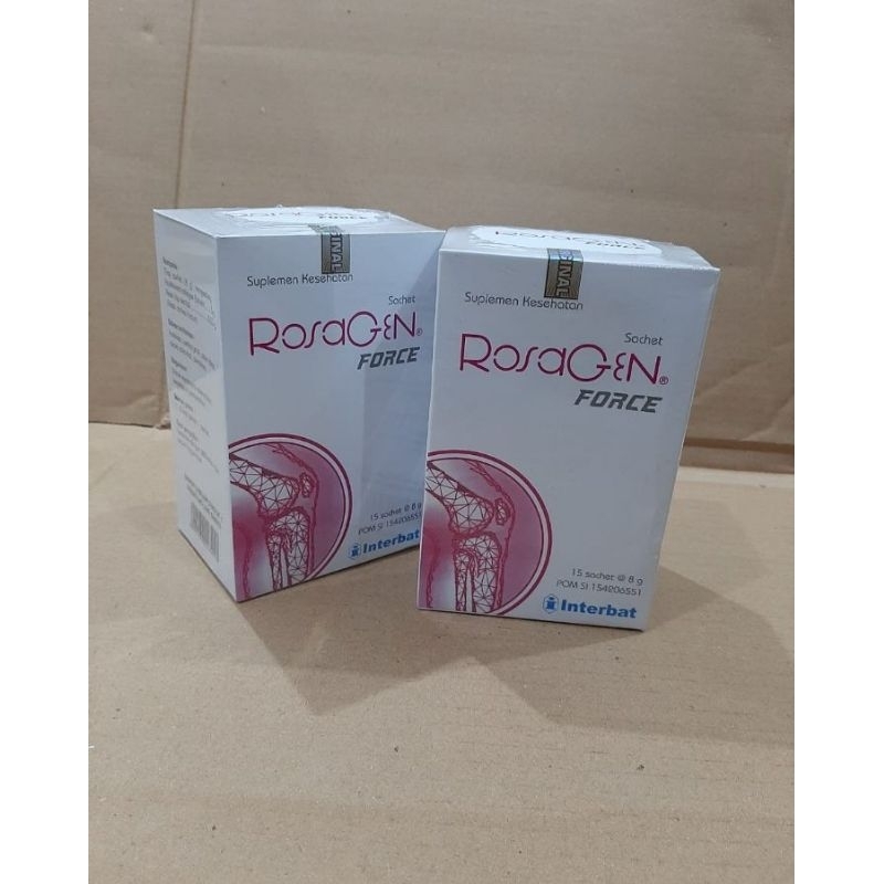 Jual ROSAGEN FORCE - ROSAGEN 1 BOX 15 SACHET ORIGINAL MEMBANTU ATASI ...