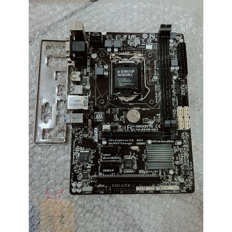 Jual Motherboard Gigabayte Ga B85 DDR 3 Socket Lga 1150 Haswell Onboard ...