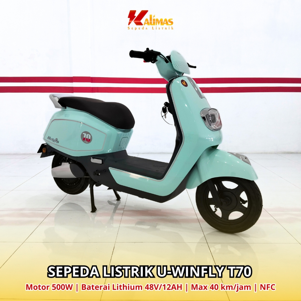 Jual Sepeda Listrik U-WINFLY T70 Lithium | Baterai Awet & Garansi Resmi ...