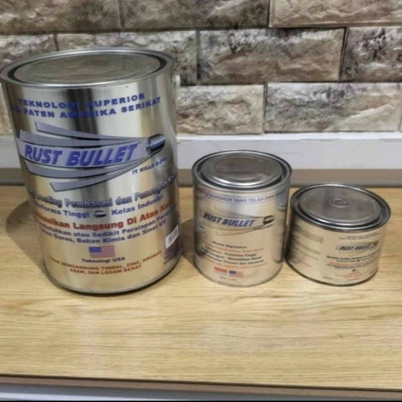 Jual rust bullet anti karat 1 liter cat anti karat terbaru | Shopee ...