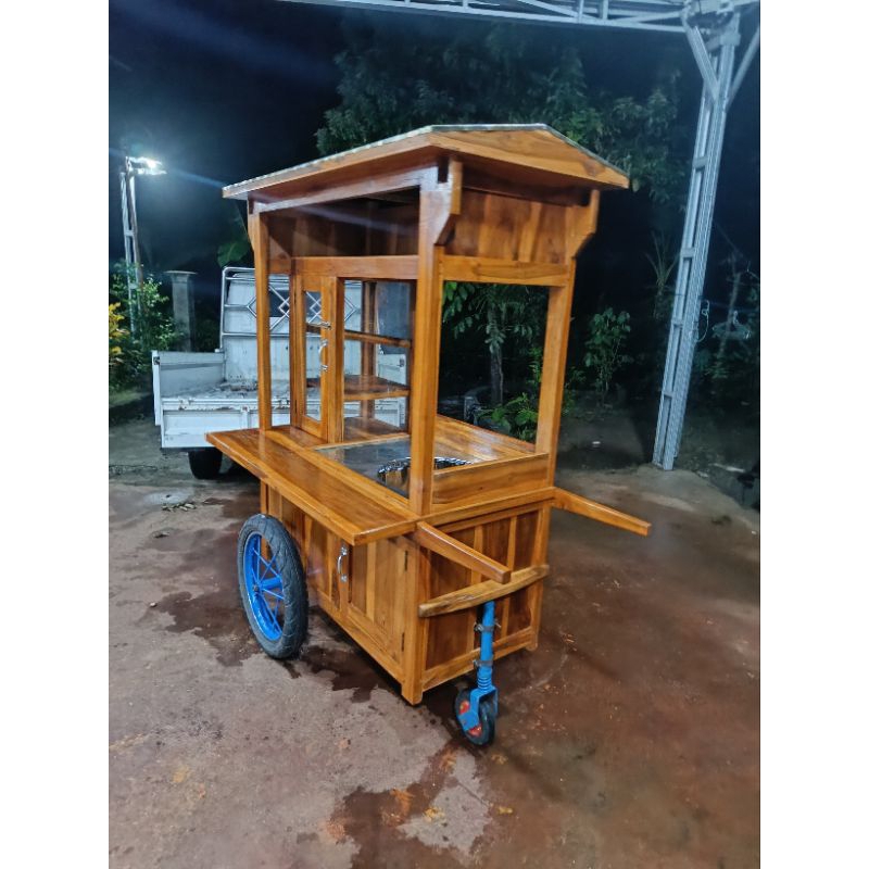 Jual gerobak bakso roda tiga free ongkir | Shopee Indonesia