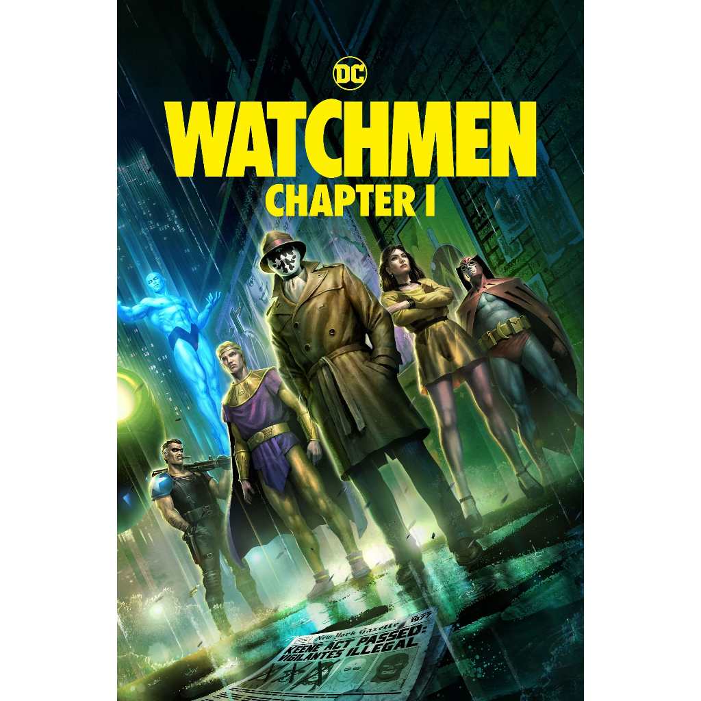 Jual Kaset DVD Movie Animation : Watchmen Chapter I (2024) | Shopee ...
