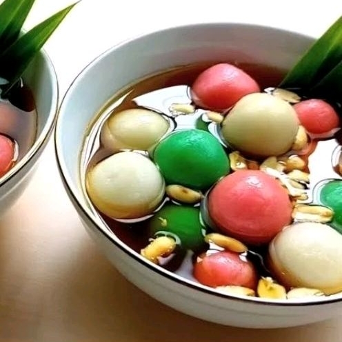 Jual Tepung Ronde Warna Warni Tekkie 400gr Hari Onde Wedang Ronde Jahe ...