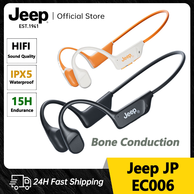 Jual Jeep ec006 telinga terbuka nirkabel ipx5 tahan air konduksi tulang headphone konduksi udara ...