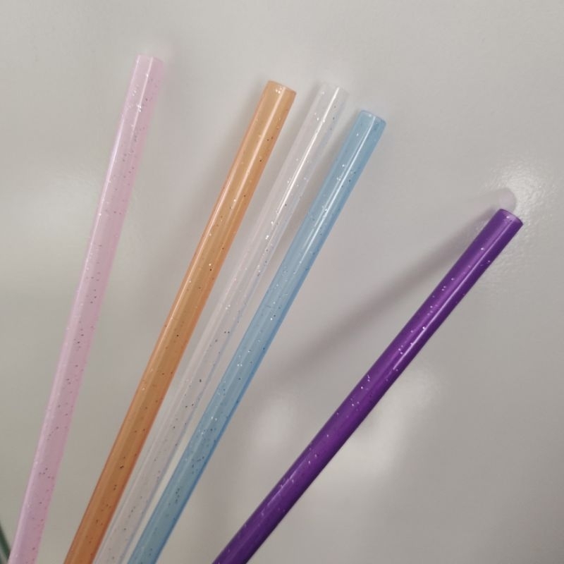 Jual GLITTER Reusable straw diameter 8mm panjang 30cm - sedotan bisa ...