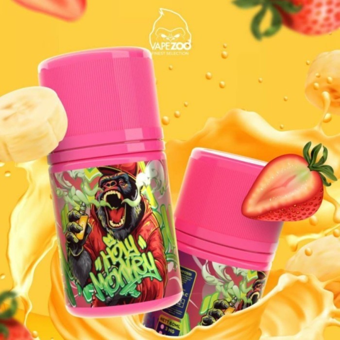 Jual TOKYO SERIES HOLY MONKEY 60ML STRAWBERRY BANANA CREAM | Shopee ...