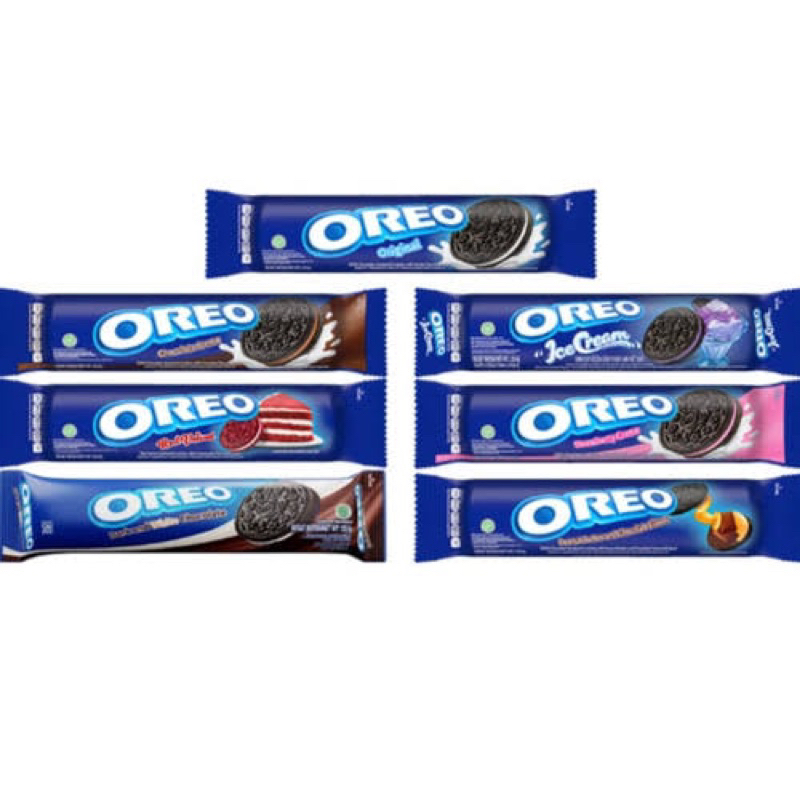 Jual oreo vanilla 120g - oreo original vanilla - oreo strawberry ...