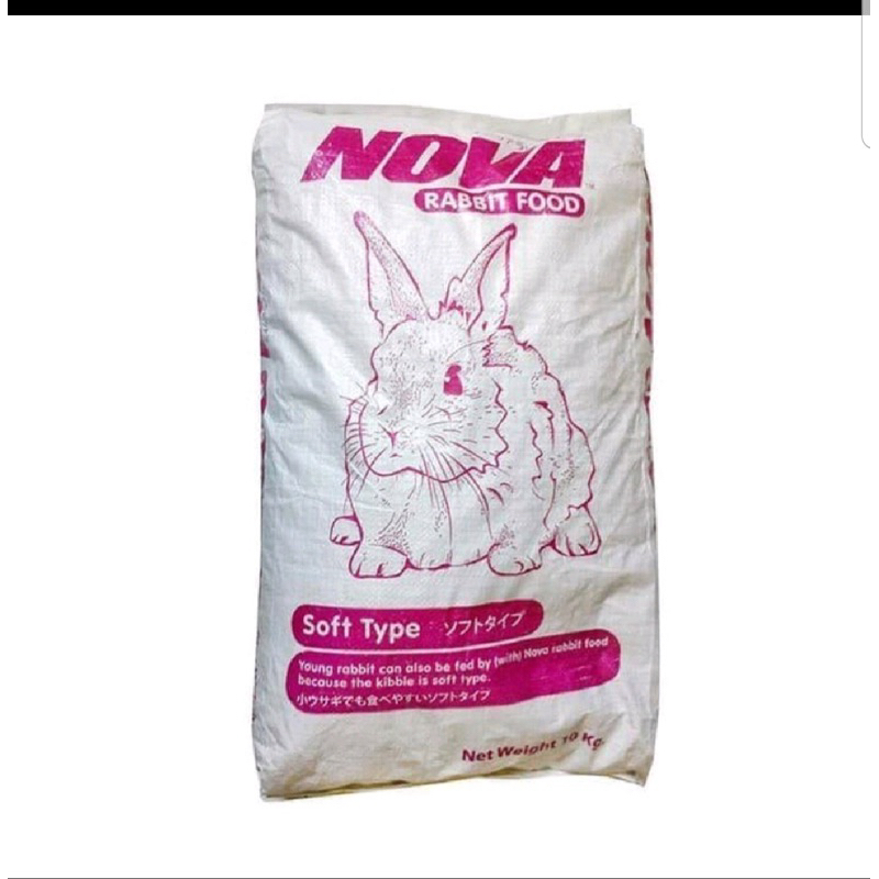Jual Nova Rabbit 10Kg Food Makanan Kelinci Pakan Alfalfa Grass Pelet ...