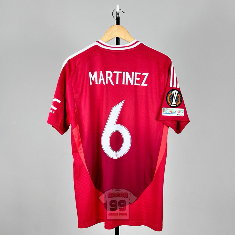 Jual Man Utd 24/25 Home Jersey Original - Size XL - NNS Martinez 6 Cup ...