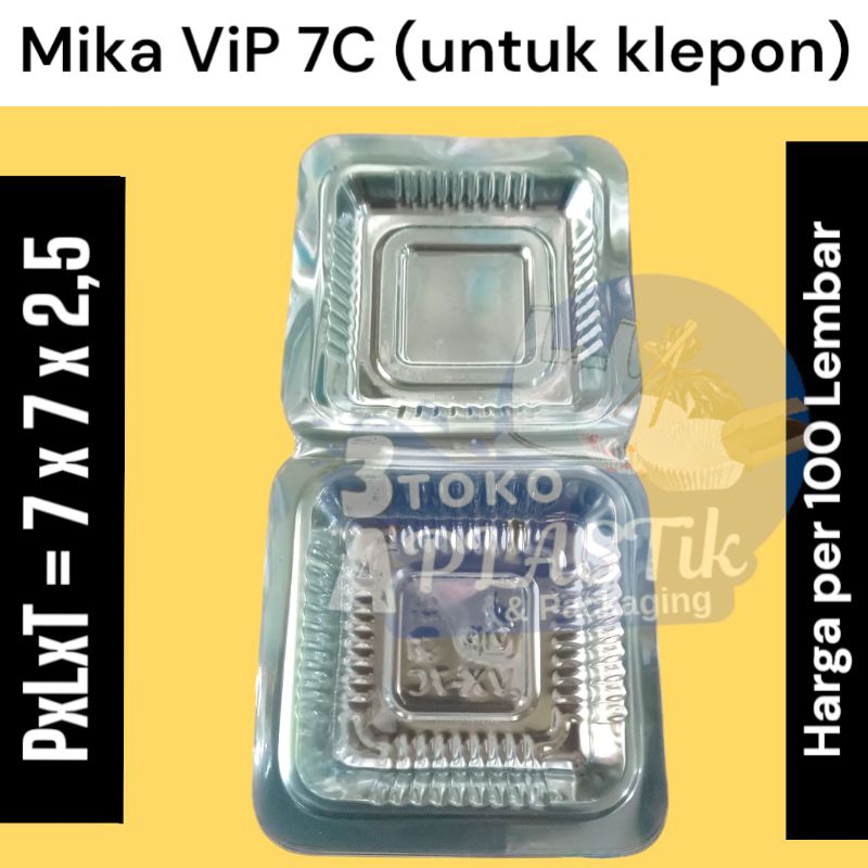 Jual MIKA 7C MINI UNTUK KETAN & KLEPON DLL (100 PCS) | Shopee Indonesia