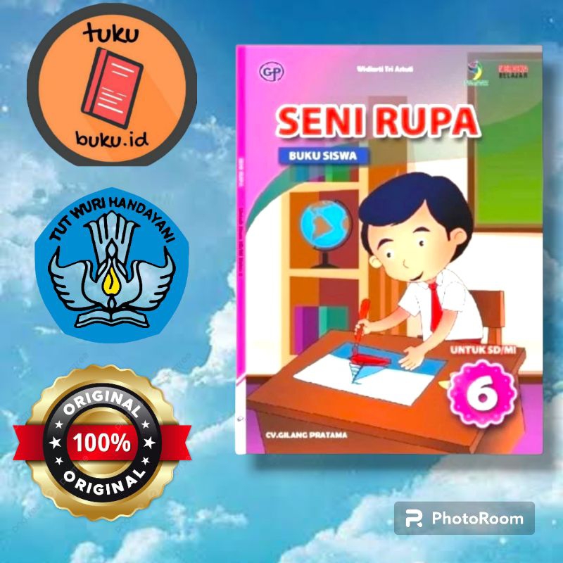 Jual BUKU PAKET PELAJARAN SENI RUPA KELAS 6 KURIKULUM MERDEKA GILANG PRATAMA | Shopee Indonesia