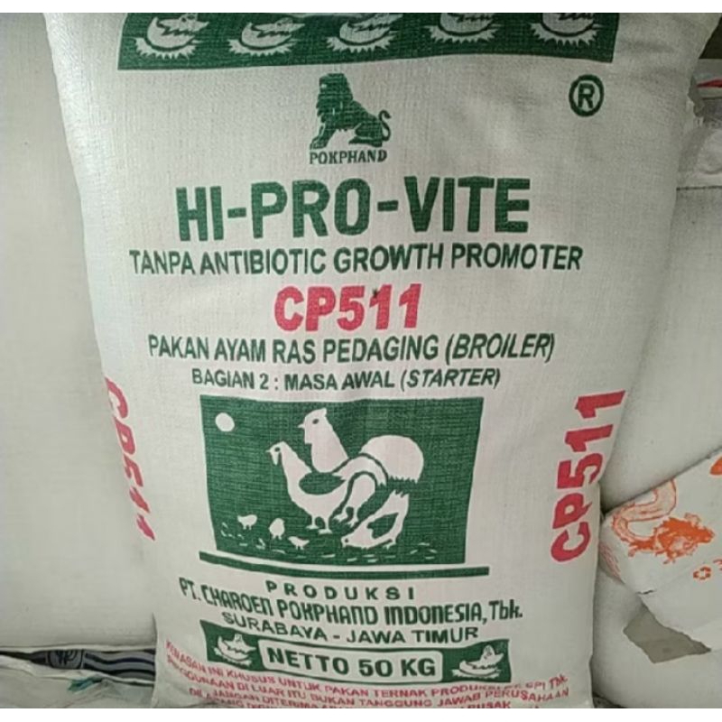 Jual 511 - PUR PAKAN ANAK AYAM PEDAGING - Hi Pro Vite 511 - REPACK ...
