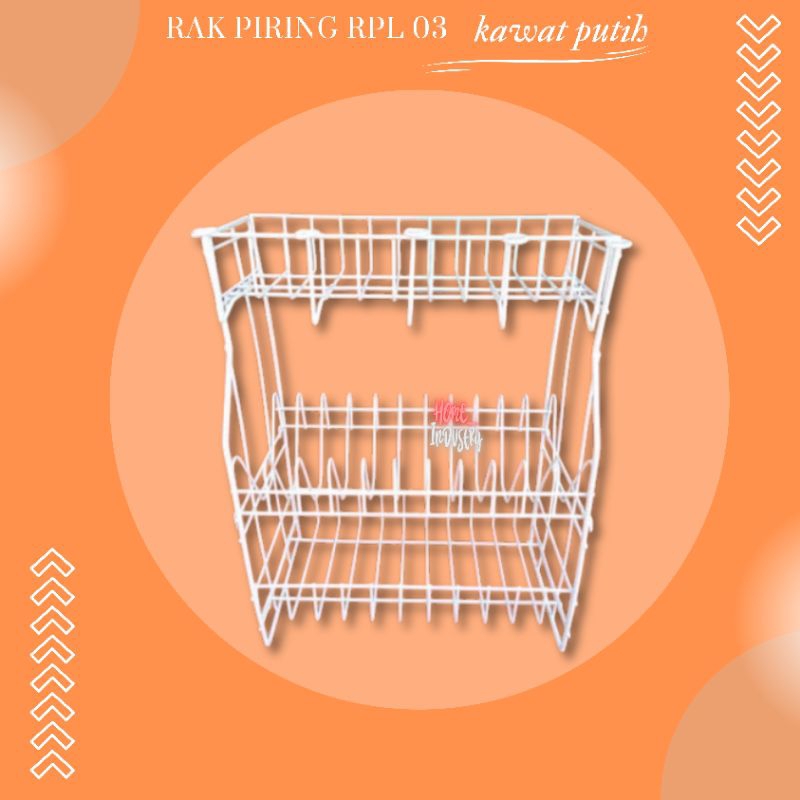 Jual Rak Piring RPL & RPK knockdown/Rak kawat tebal/Rak wastafel/Rak ...