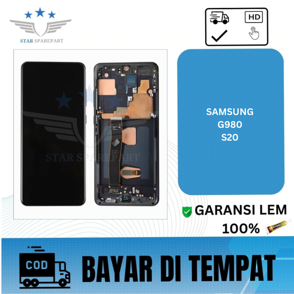 Jual LCD TOUCHSCREEN SAMSUNG G980 ( GALAXY S20 ) | Shopee Indonesia