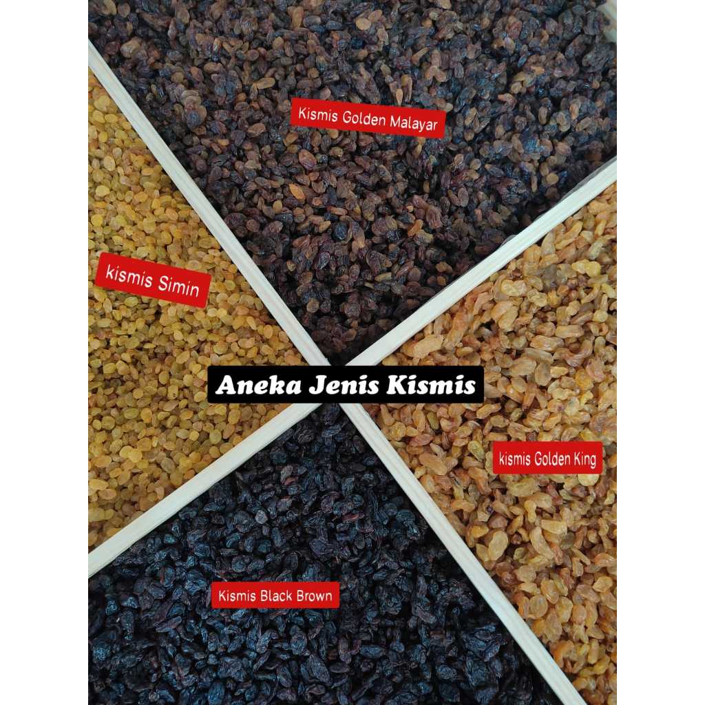 Jual kismis golden raisin 500gr kismis simin 500gr kismis manis kismis ...