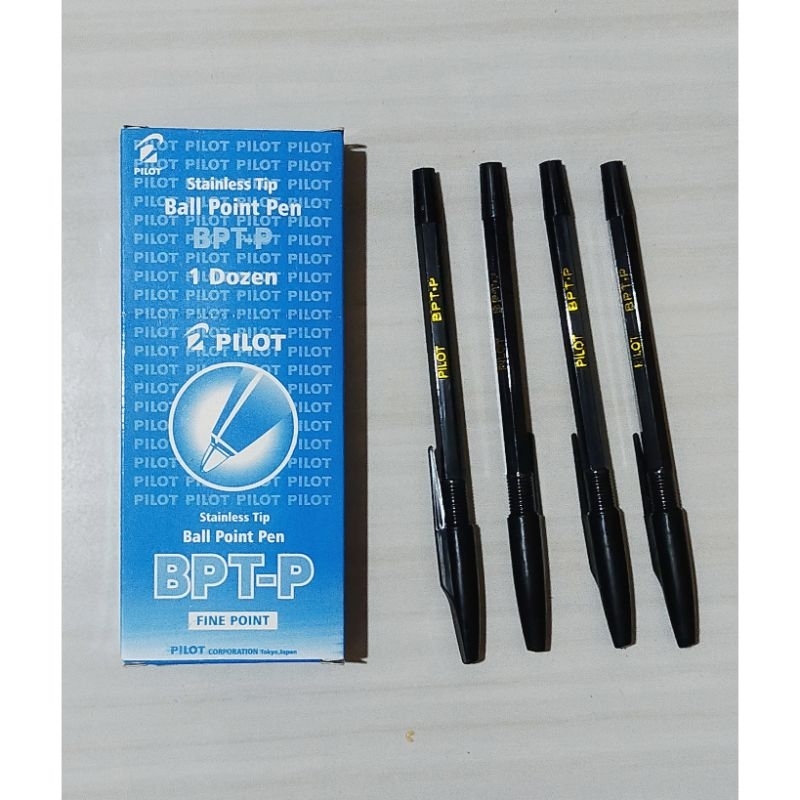 Jual Pulpen Pilot Bptp / Pen Ballpoint BPT-P 1 pack isi 12 pcs | Shopee Indonesia