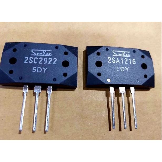 Jual Transistor SANKEN 2SA1216 2SC2922 5DY Original Harga Sepasang | Shopee Indonesia