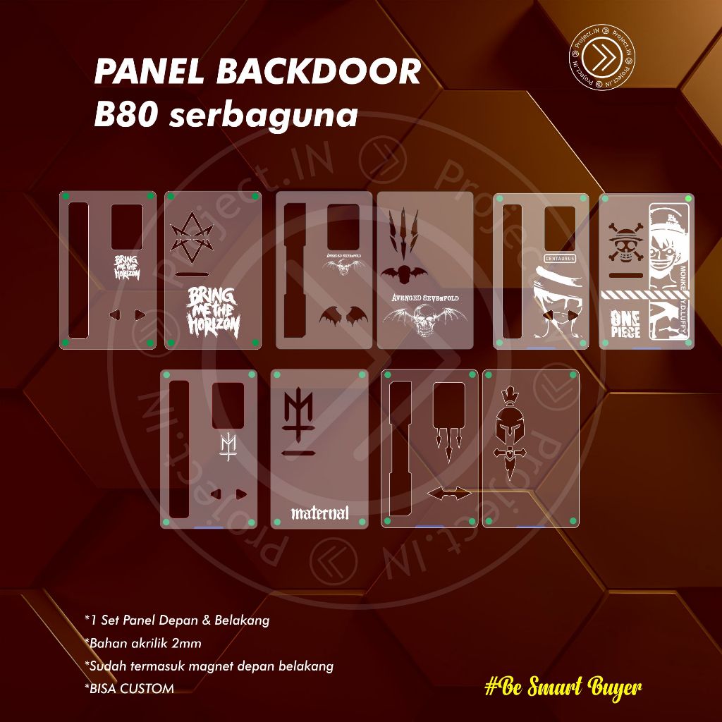 Jual GANTUNGAN KUNCI PANEL AKRILIK SERBAGUNA B80 PRESISI TIDAK TAJAM ...