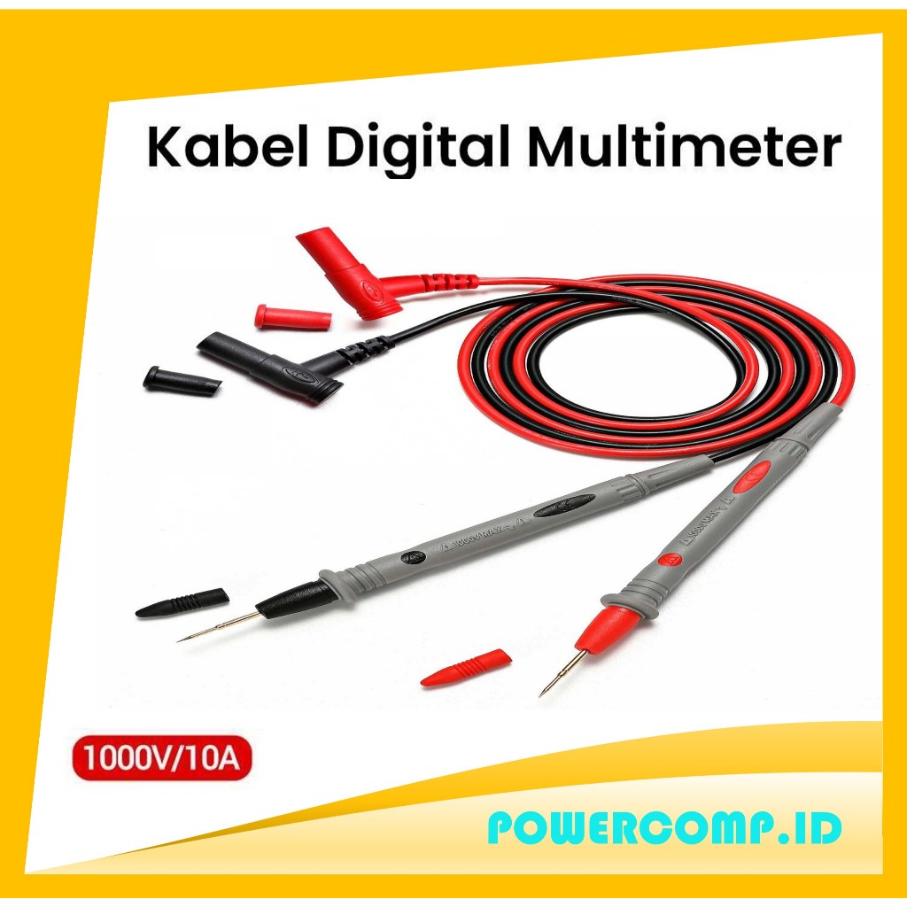 Jual Aneng PT1005 Kabel Digital Multimeter 10A 1000V? Kabel Tester ...
