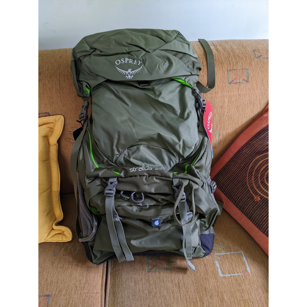 Jual Tas Ransel Semi Carrier Kerir Osprey Stratos 50 L | Shopee Indonesia