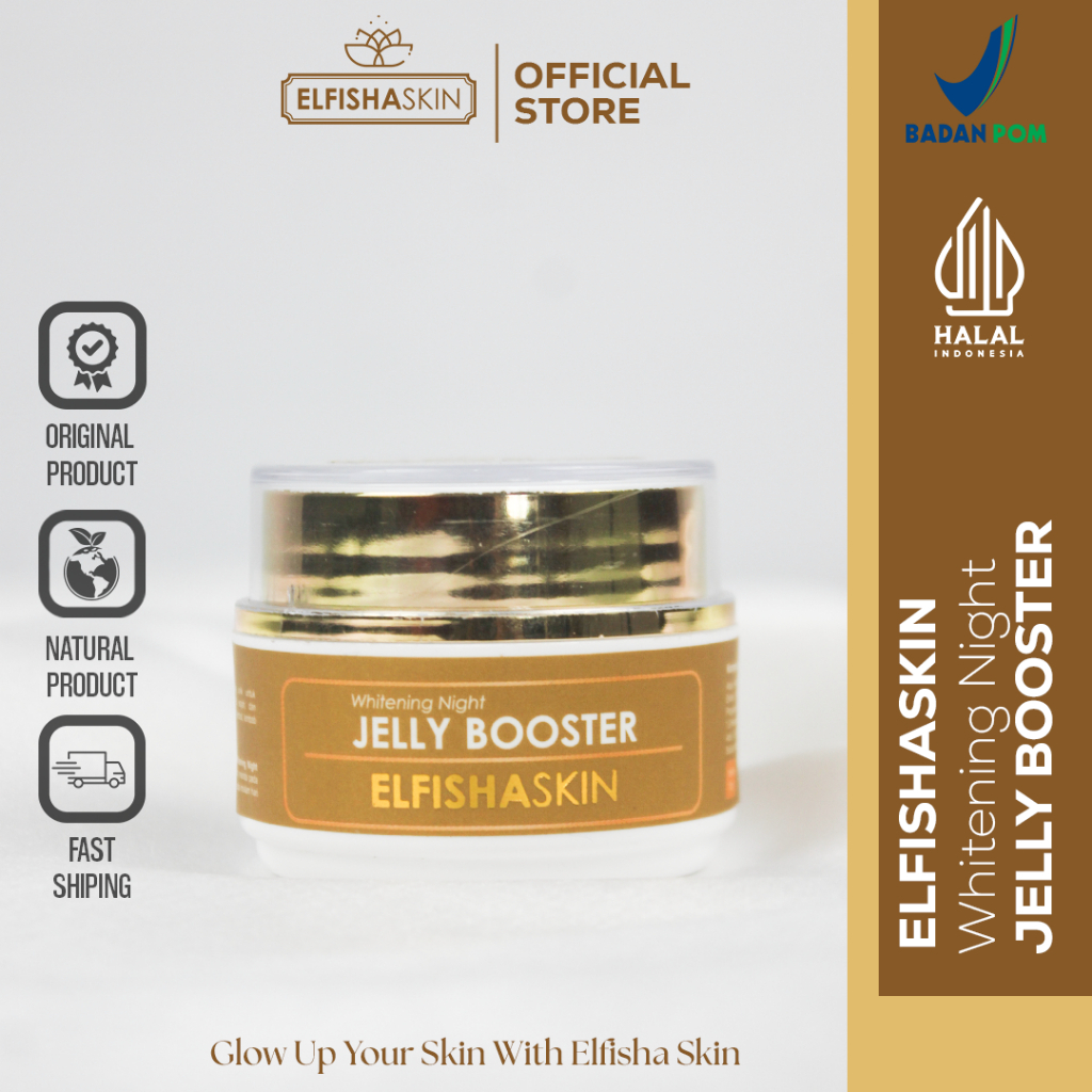 Jual ELFISHA SKIN - Whitening Night Jelly Booster | Shopee Indonesia