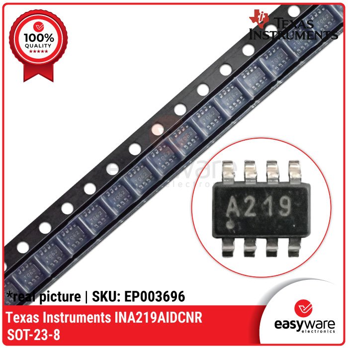 Jual IC INA219 SMD A129 IC CURRENT SENSE ORIGINAL INA219AIDCNR INA 219 ...