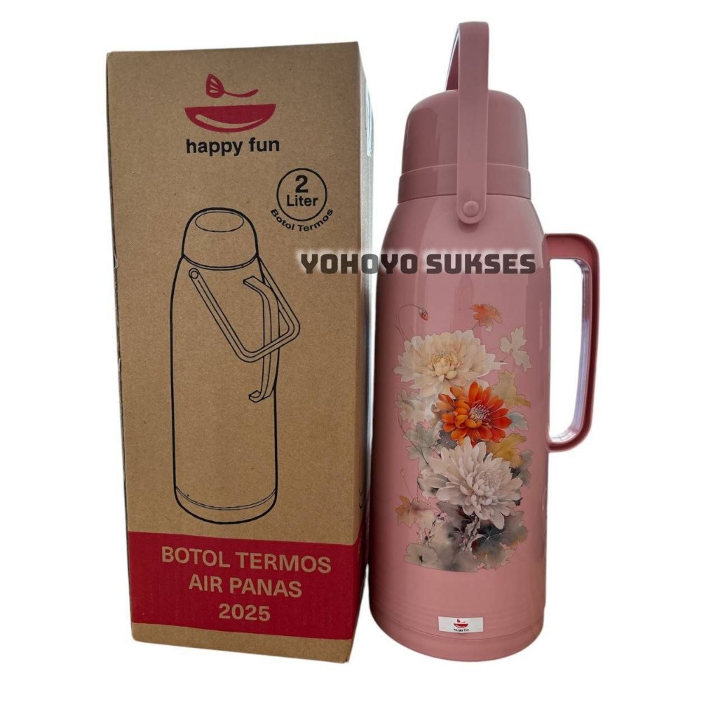 Jual Happy Fun Botol Termos Air Panas 2 Liter Yohoyo Sukes / Termos Air ...