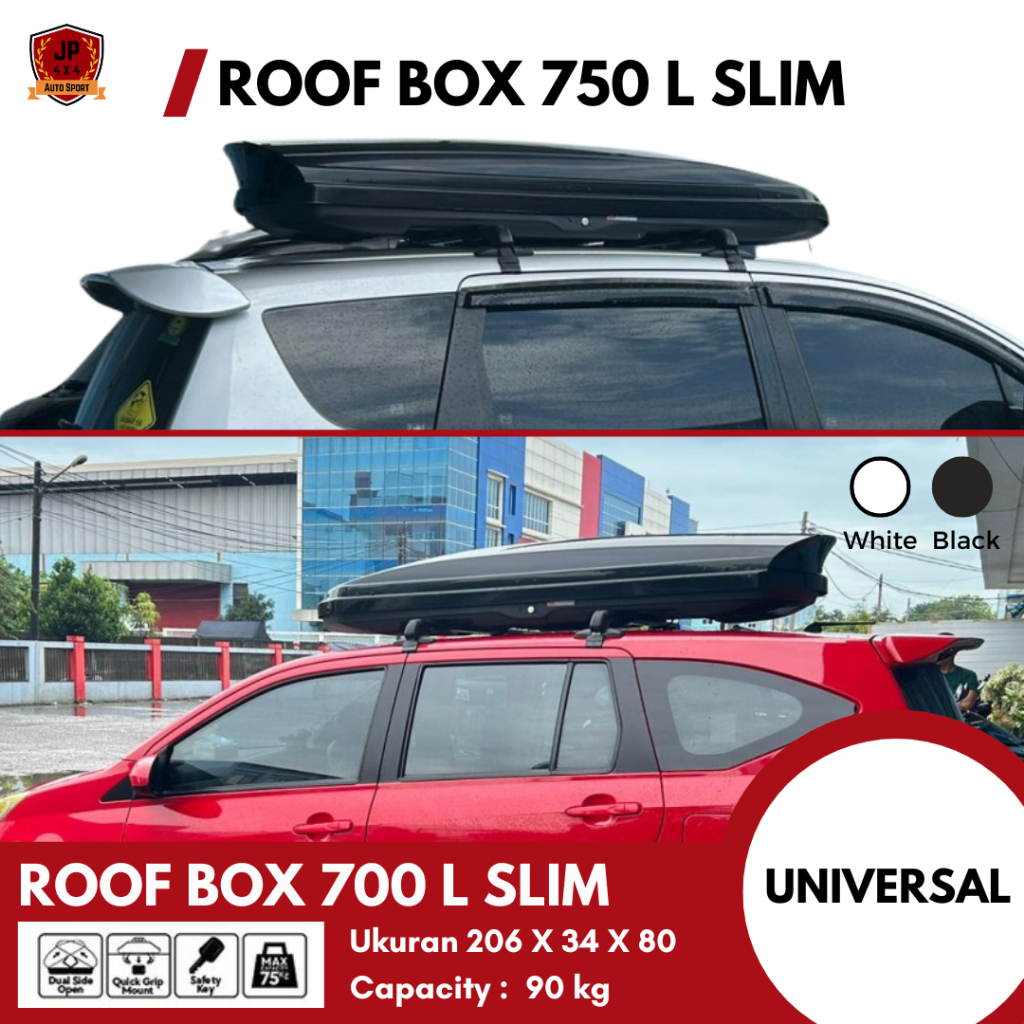 Jual Roof Box BESAR kapasitas 700 liter (ROOFBOX MOBIL KUAT UNTUK ...