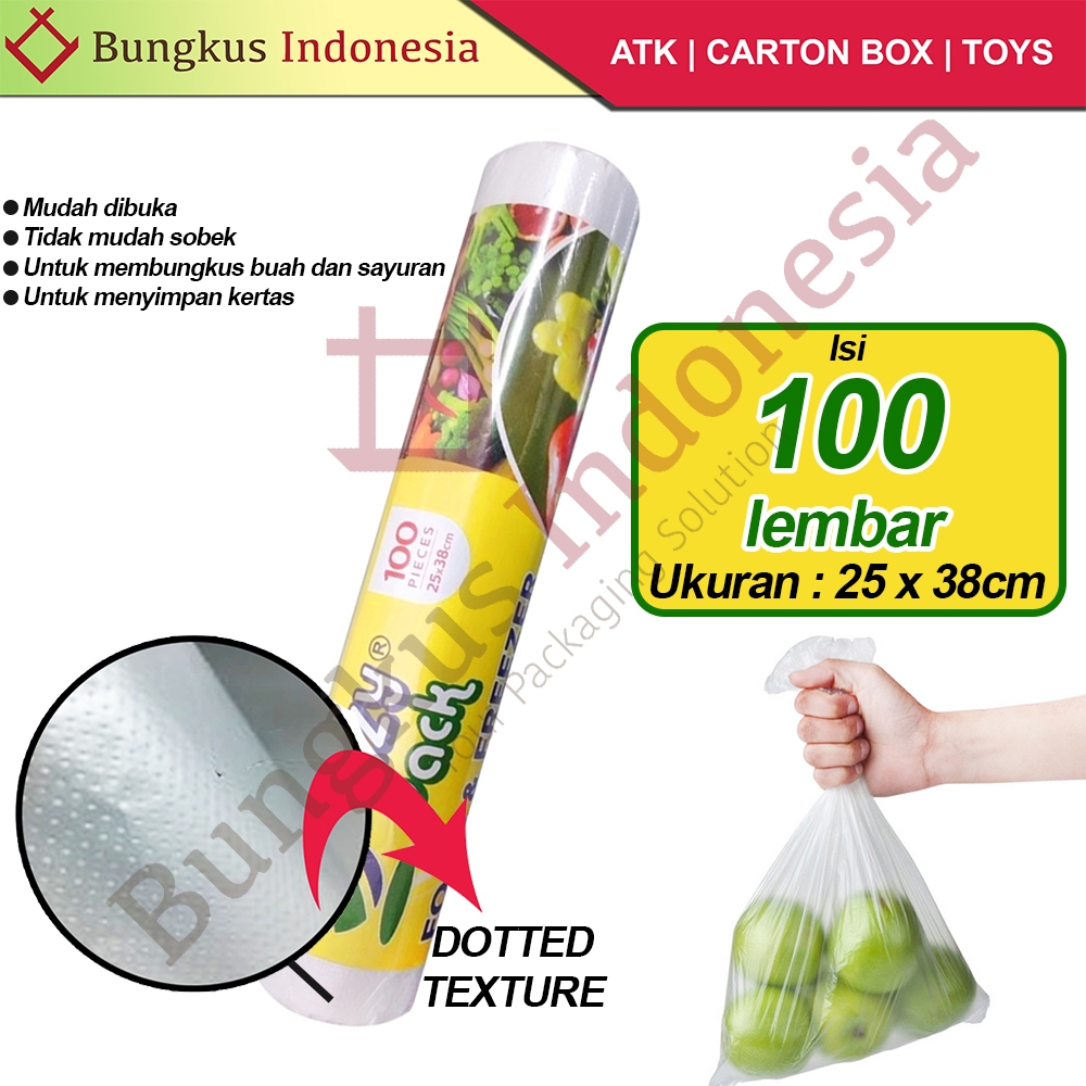 Jual Plastik HD ROLL / Plastik Buah / Plastik fotocopy isi 100lbr ...