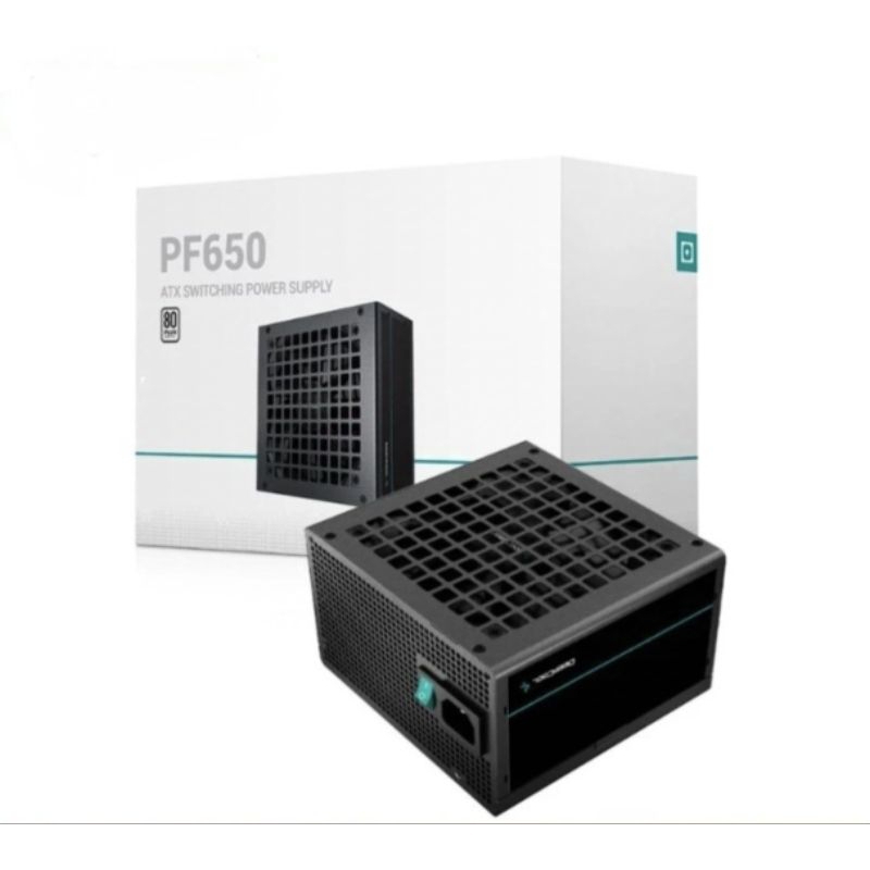 Jual Power Supply PSU DEEPCOOL PF650 650w 80+ Garansi Resmi | Shopee ...
