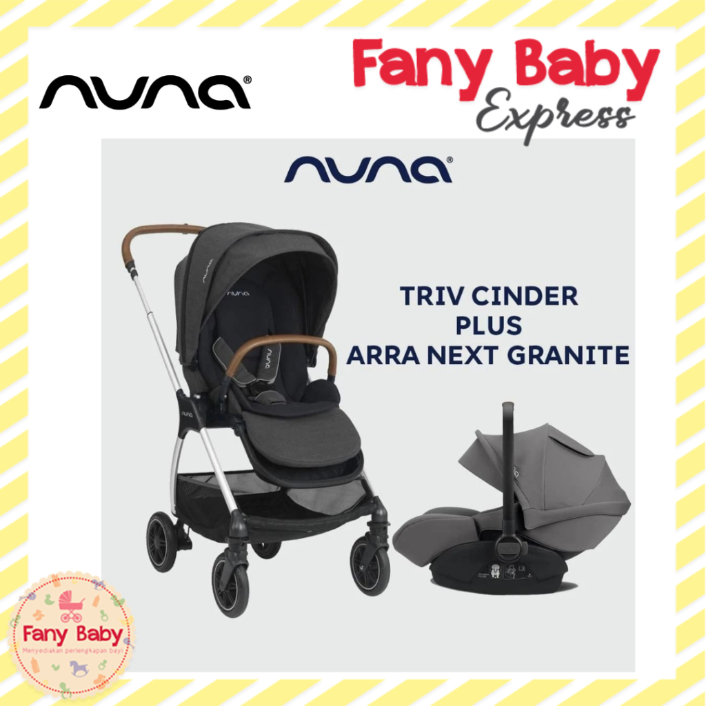 Jual NUNA TRIV CINDER PLUS NUNA ARRA NEXT GRANITE | STROLLER BABY ...