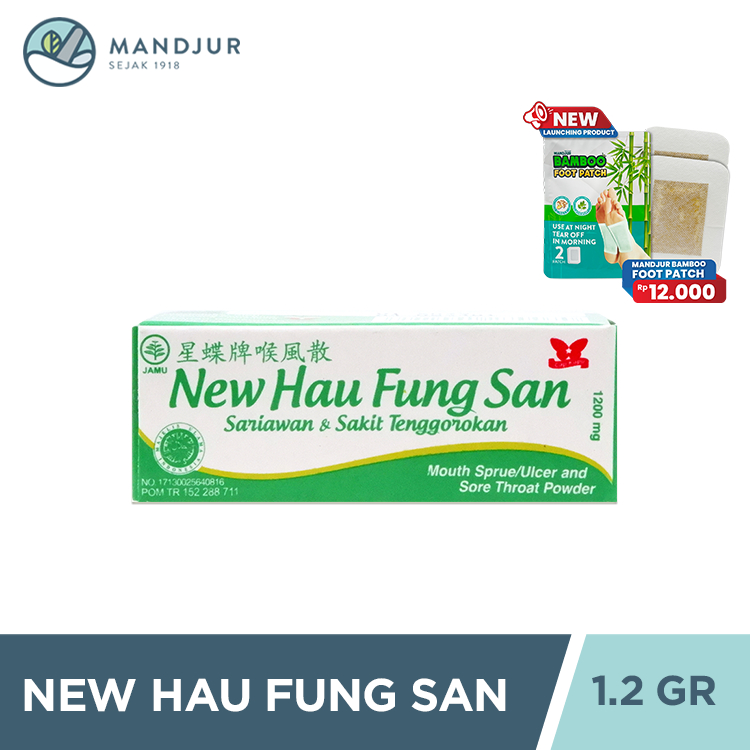 Jual New Hau Fung San - Obat Sariawan dan Sakit Tenggorokan | Shopee ...