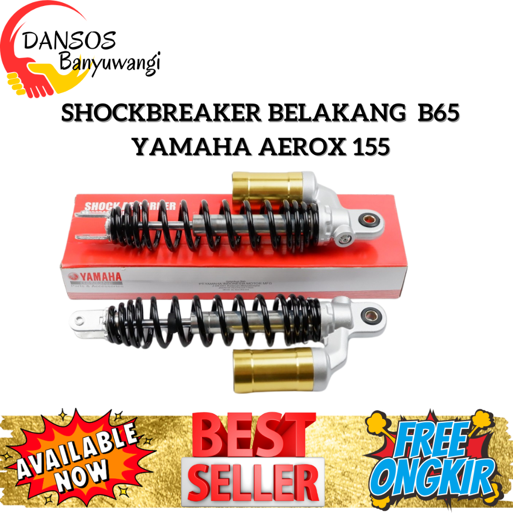 Jual Skok Belakang Motor Yamaha Aerox 155 B65 Shockbreaker Aerox Shock Belakang Motor Aerox 155 ...