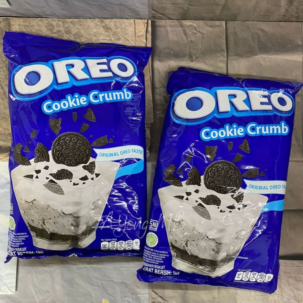 Jual OREO COOKIES CRUMBLE 1KG / BUBUK OREO HANCUR KASAR | Shopee Indonesia