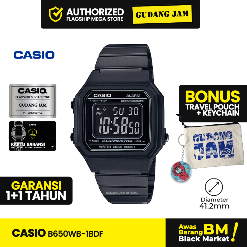 Jual Jam Tangan Casio B650WB-1BDF B650WB 1BDF | Shopee Indonesia