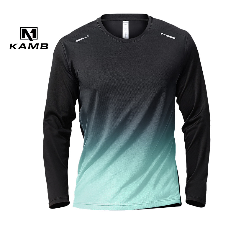 Jual KAMB kaos lengan panjang pria training dry fit | Shopee Indonesia