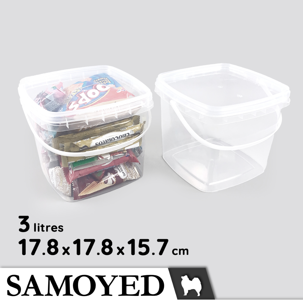 Jual Tempat / Kotak / Ember Plastik Penyimpanan Serba Guna / Food Grade ...