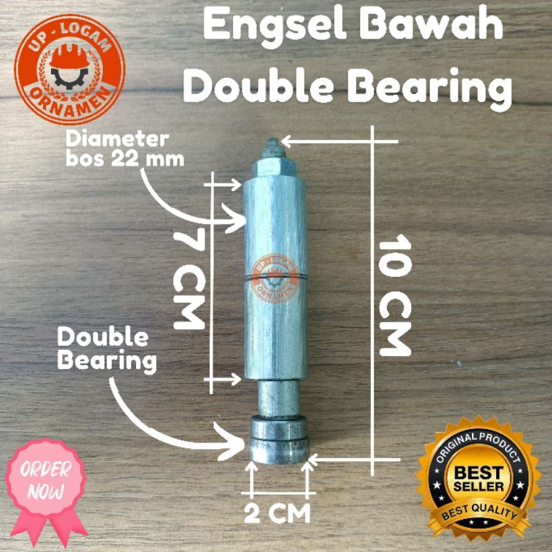 Jual Engsel bawah pintu handerson bearing double Bosching Besar 22mm ...