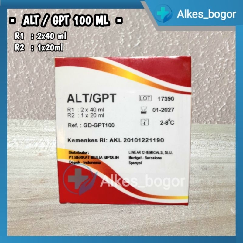 Jual Reagen SGPT - reagen ALT/GPT 2x50ml glory diagnostics | Shopee Indonesia