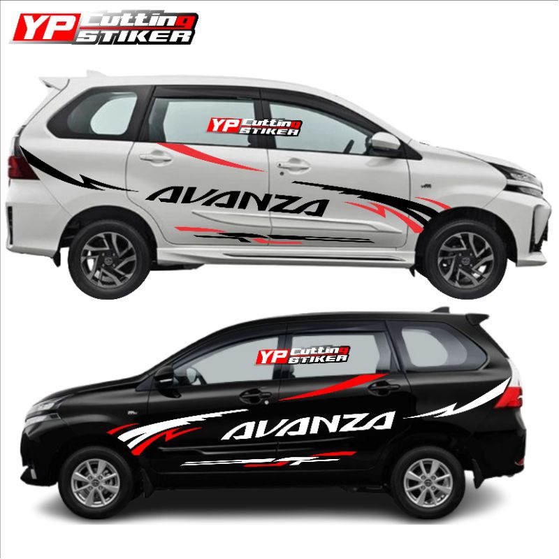 Jual Sticker mobil avanza sticker mobil avanza minimalist sticker mobil ...