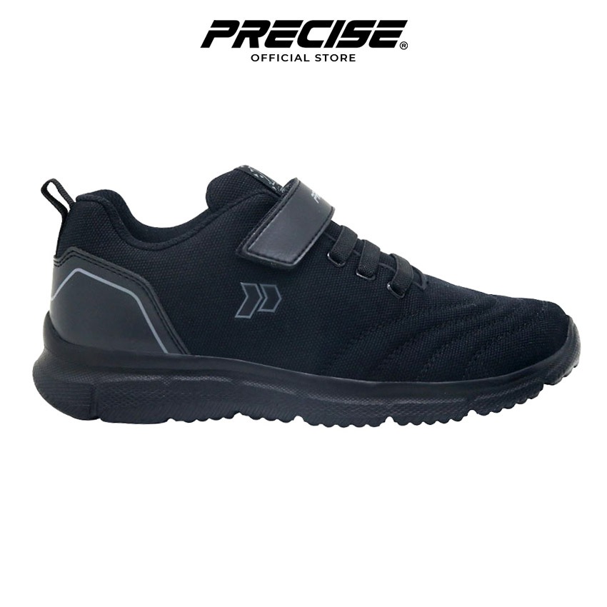 Jual Precise Icon JT Sepatu Sneakers Anak Sekolah - All Black | Shopee ...